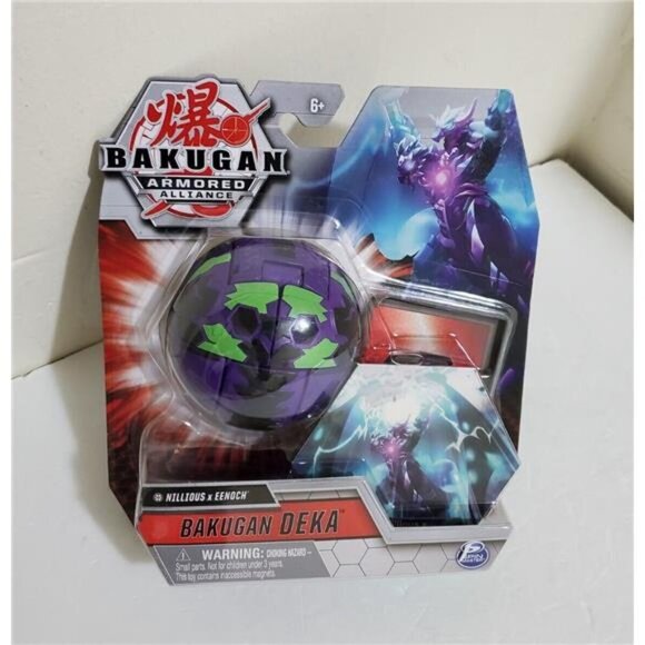 Bakugan | Toys | Bakugan Deka Fused Nillious Eenoch Jumbo Collectible ...